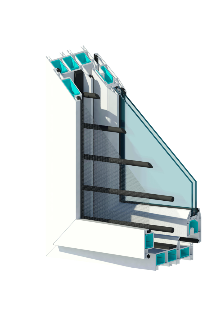 uPVC Windows with Grill & Mesh | Stylish & Secure Designs
