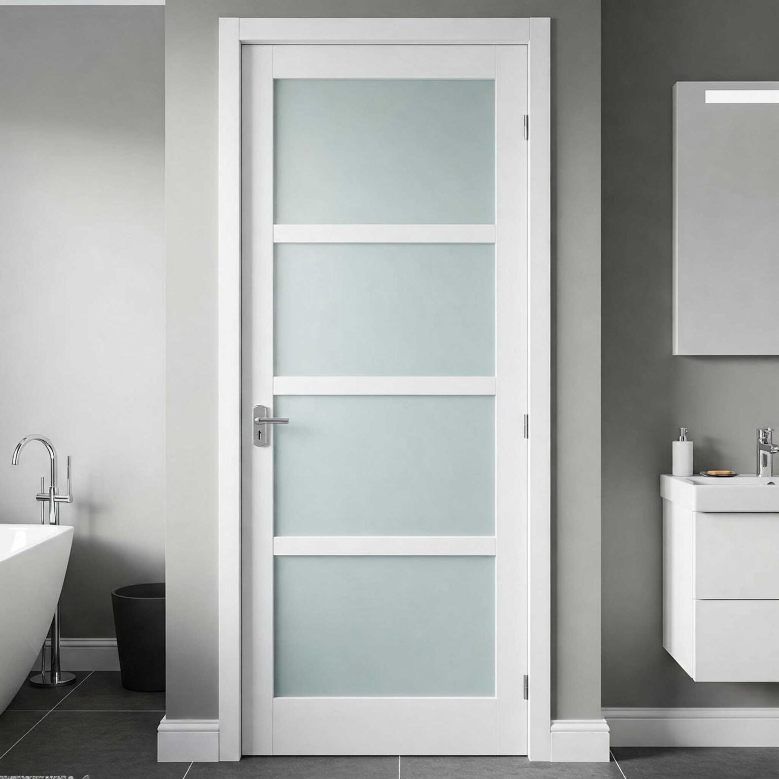 uPVC Doors for Bathroom: Waterproof Door Designs